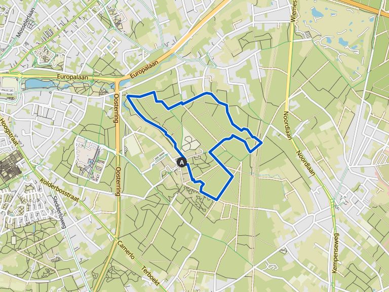 De groene wandeling in Kattevennen | wandeling | Komoot